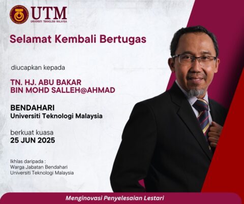 UTM Bursary | Jabatan Bendahari, Universiti Teknologi Malaysia (UTM)
